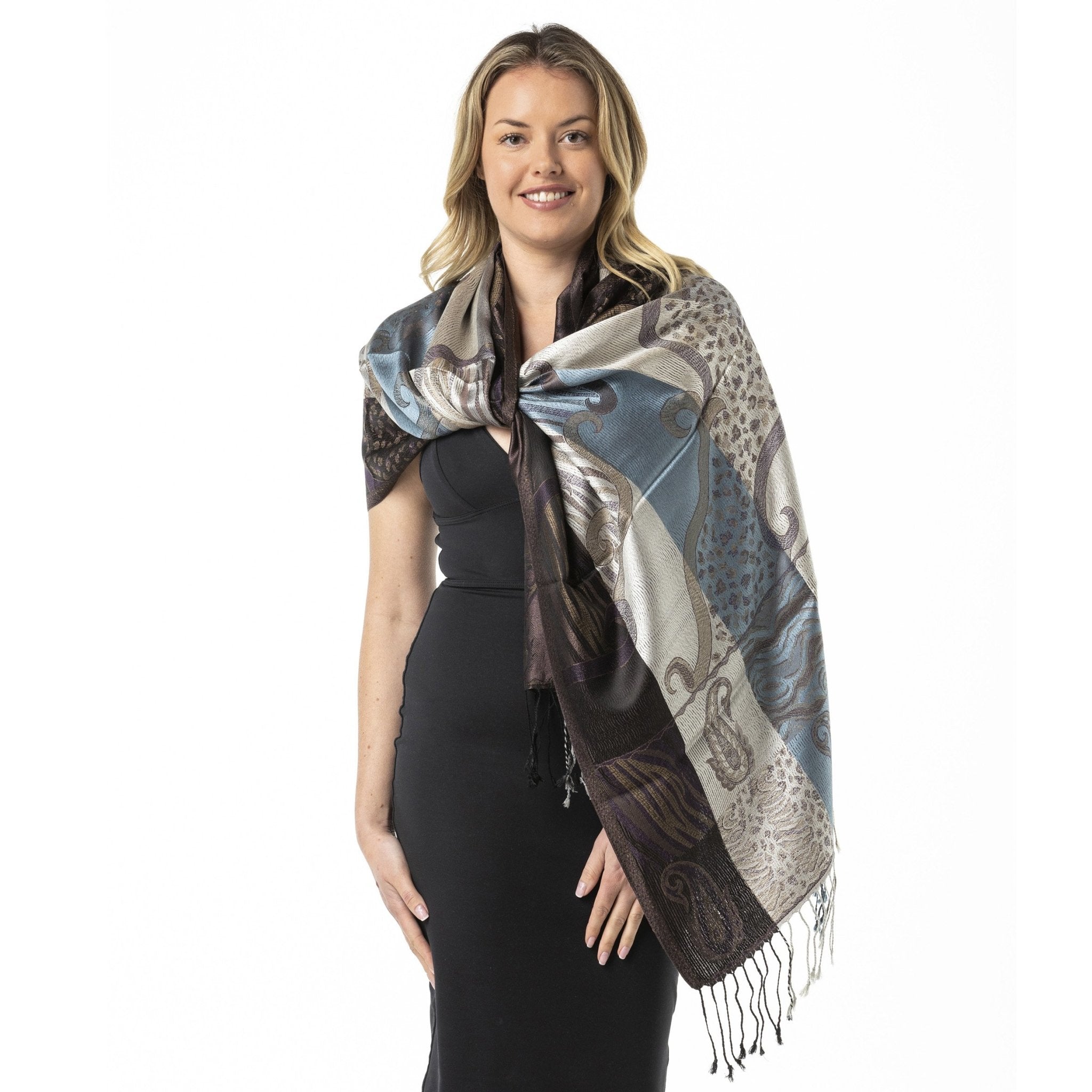 Pure Silk Shawls – Opal Merino