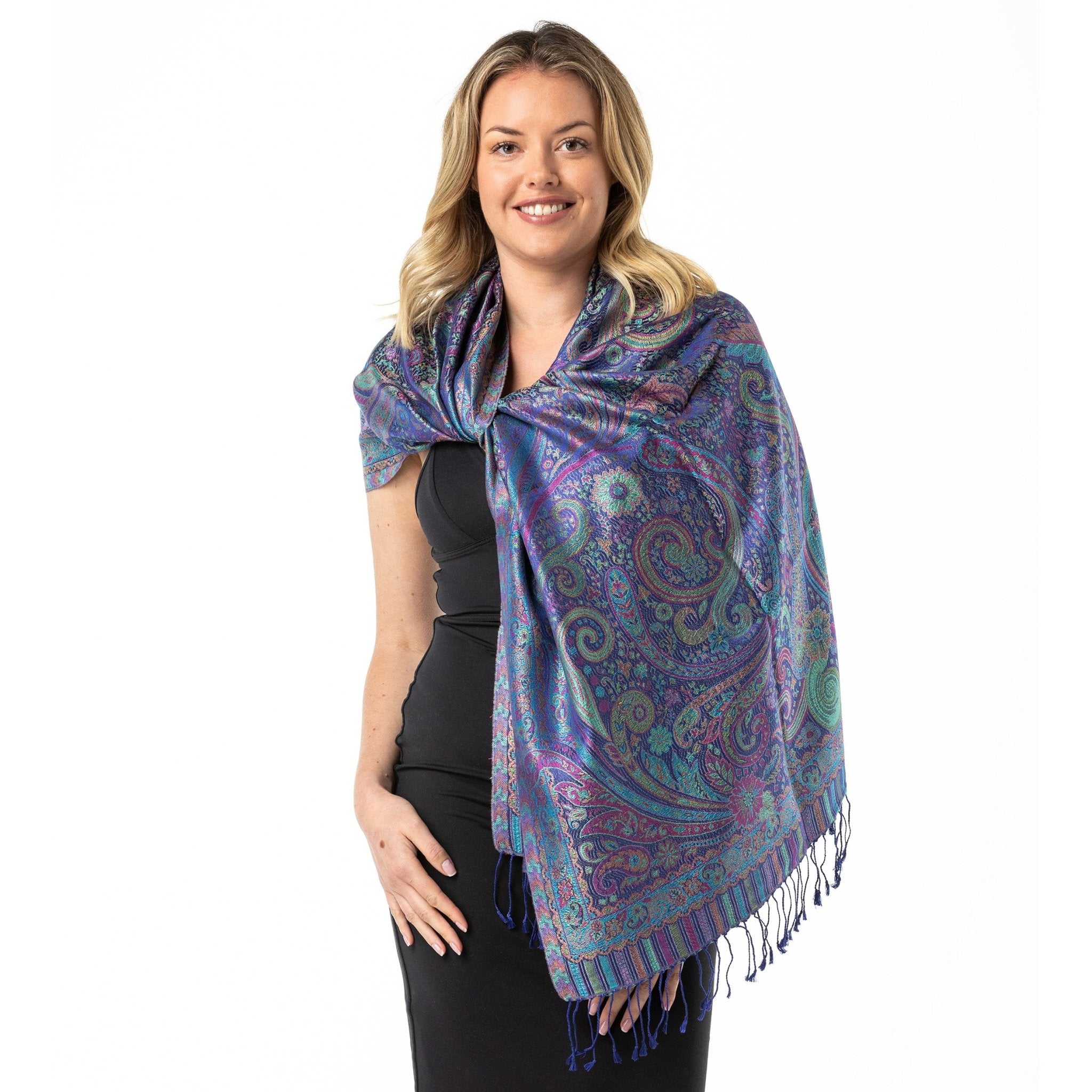 Pure Silk Shawls – Opal Merino